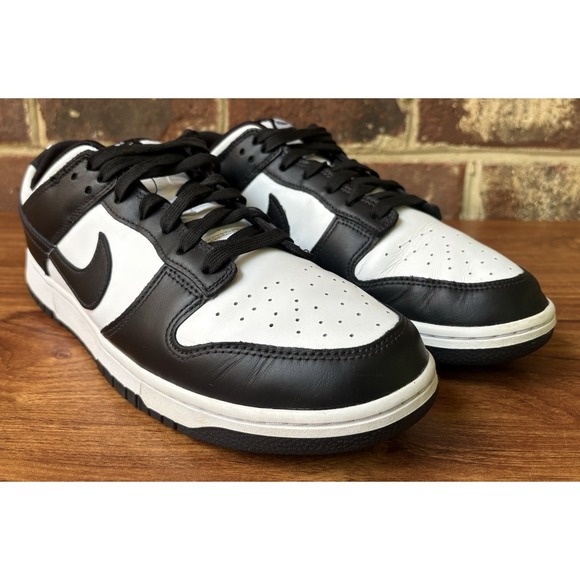 Nike | Shoes | Nike Dunk Low Panda Mens 2us Shoes Sneakers Black White ...